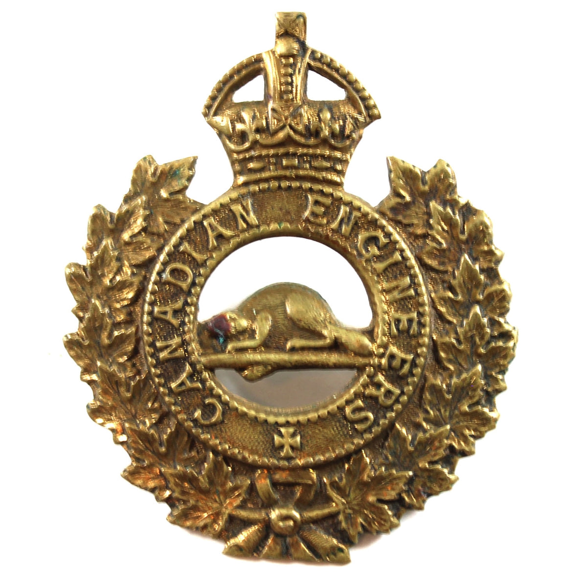CEF Canadian Engineers Cap Badge from WWII – Colonial Acres Coins
