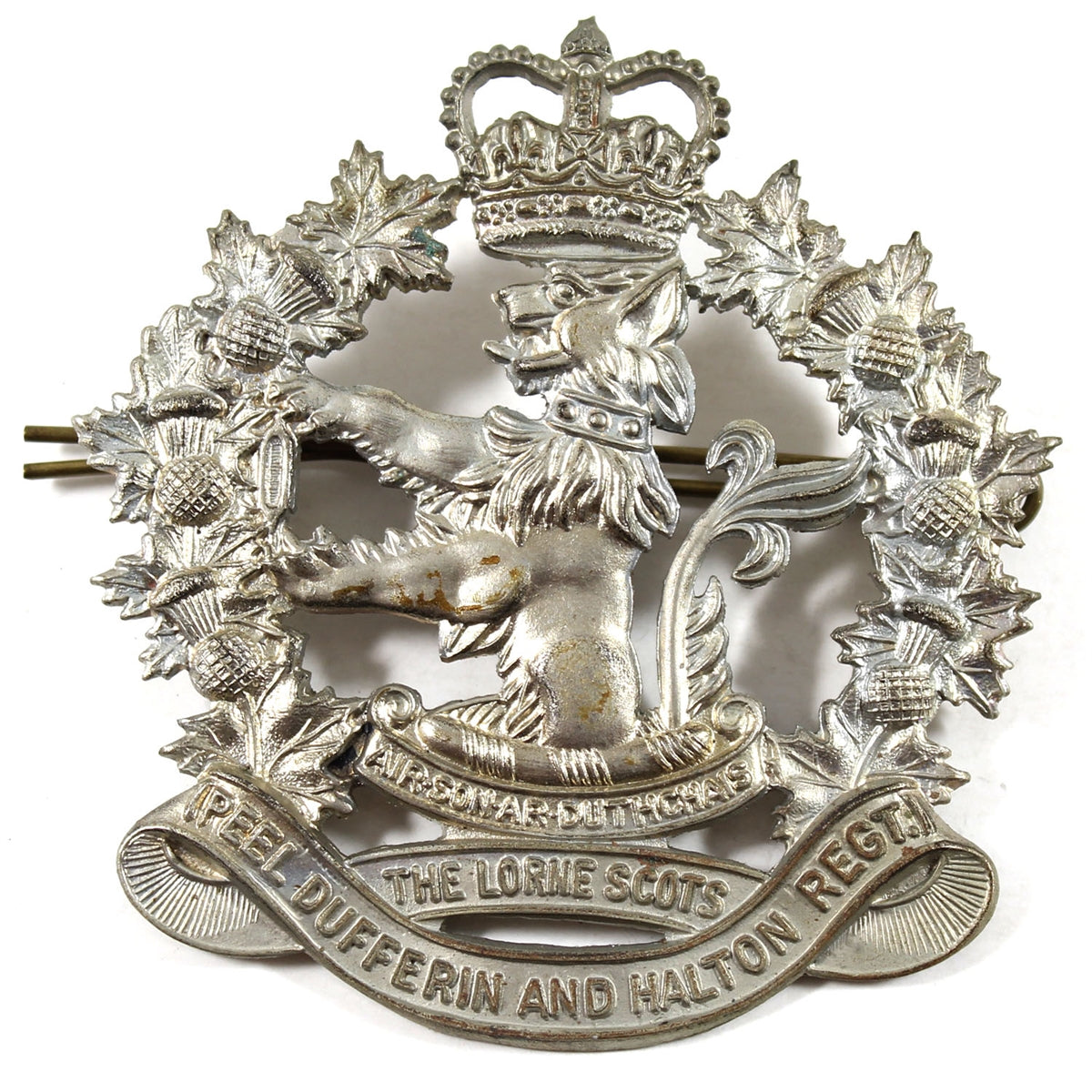 WWII Lorne Scots of Peel, Dufferin, and Halton Regiment Badge ...