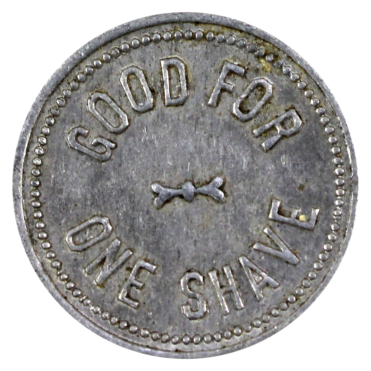 E.L. Vickery, Oshawa's Leading Barber, Token Good for One Shave ...