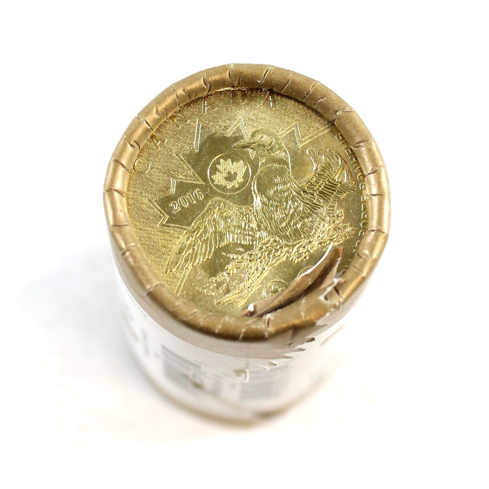 2016 Canada $1 Lucky Loonie Special Wrap Roll of 25pcs – Colonial Acres ...