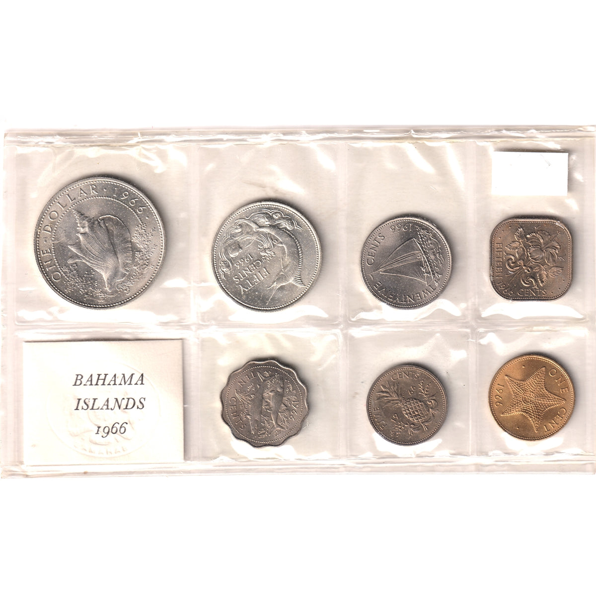 Bahamas 1966 7-coin Mint Set – Colonial Acres Coins