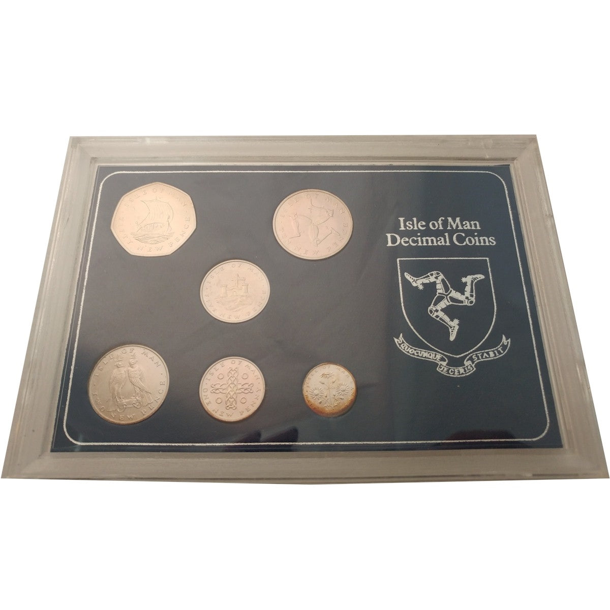 1975 Isle of Man Sterling Silver Decimal Set (Toned). – Colonial Acres ...