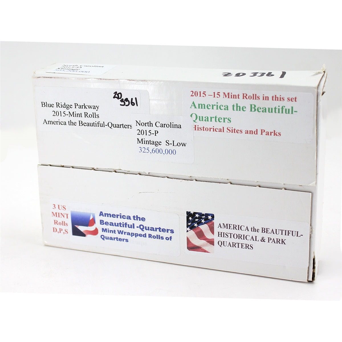 Set of 3x 2015 USA National Parks Blue Ridge Parkway Original Rolls of ...