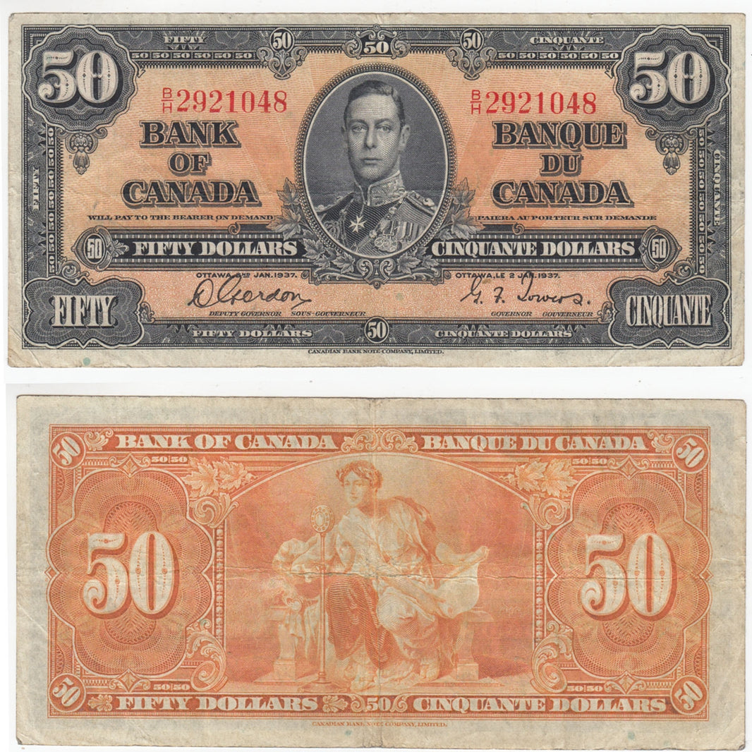 $50 Notes (1935 - Date) - Colonial Acres Coins