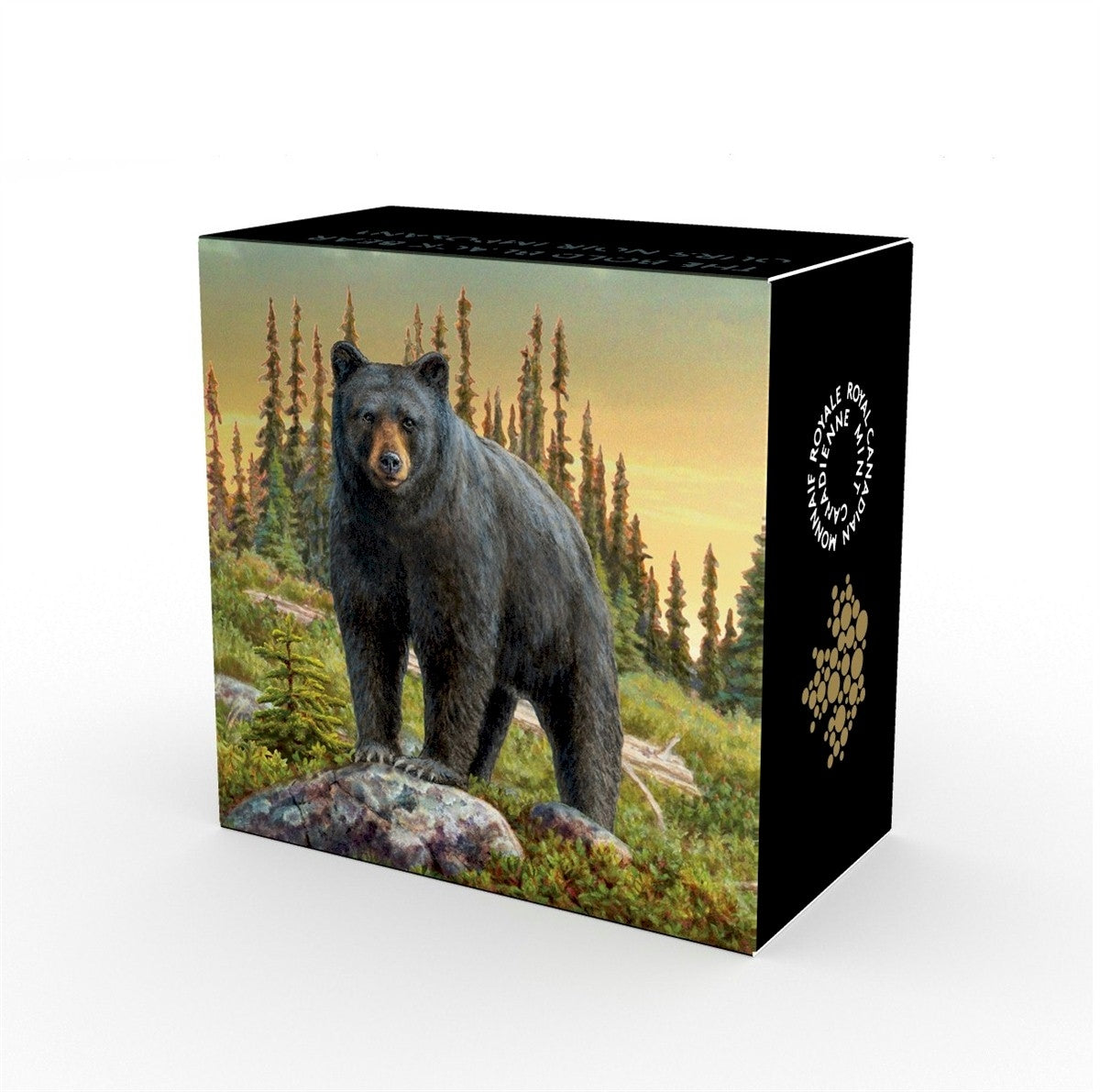 RDC 2017 Canada $20 The Bold Black Bear Fine Silver (No Tax) Writing ...