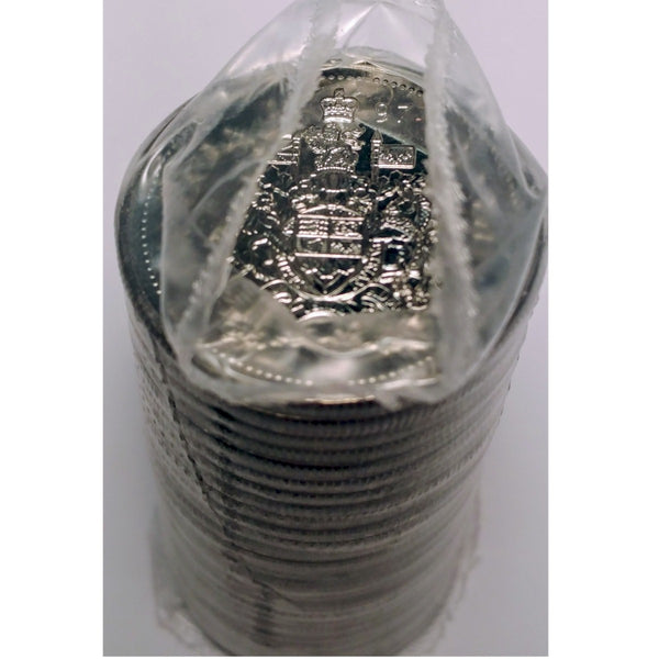 1997 Canada 50-cent Original Roll of 25pcs – Colonial Acres Coins