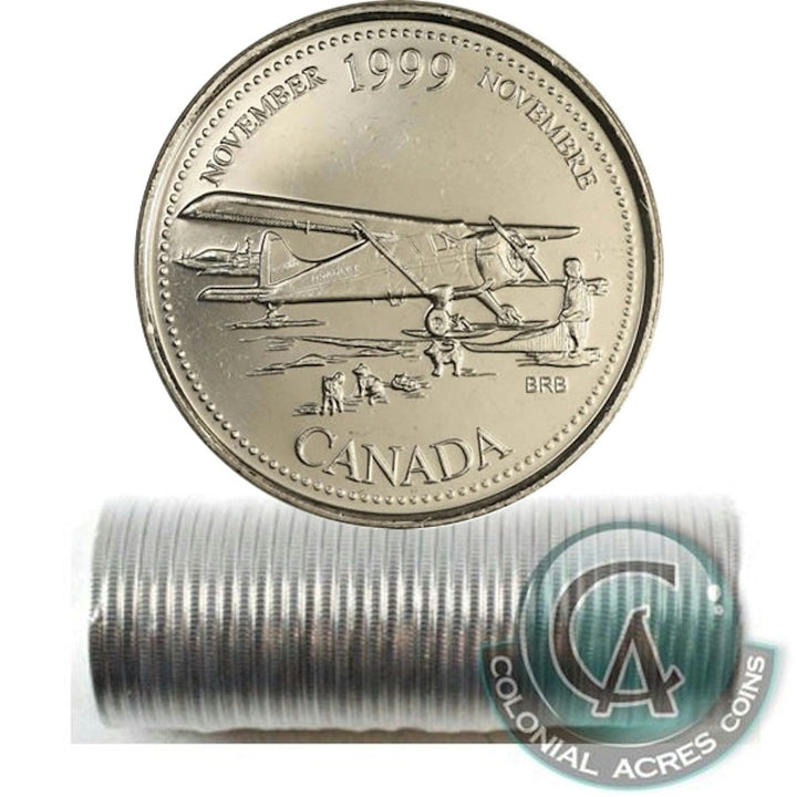 1999-2000 Millennium 25 Cent Coins - Colonial Acres Coins