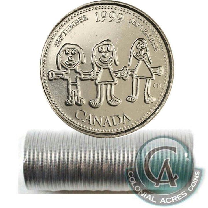 1999-2000 Millennium 25 Cent Coins - Colonial Acres Coins