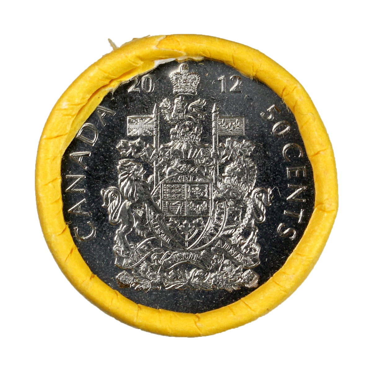 2012 Canada 50-cent Original Wrapped Roll of 25pcs – Colonial Acres Coins