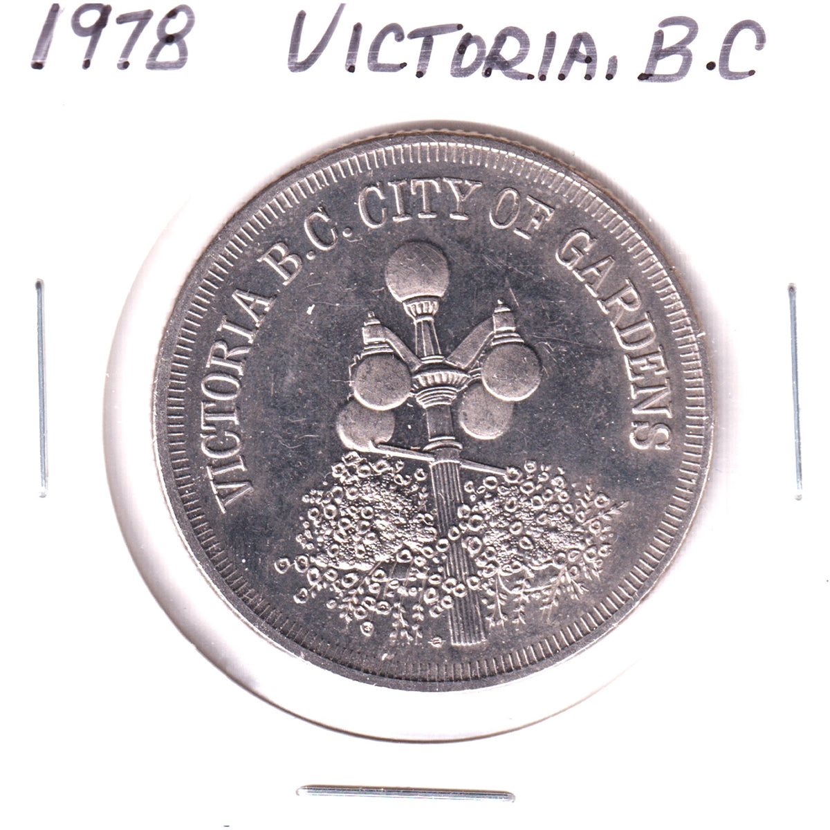 1978 Victoria, BC, Trade Dollar Token: Empress Hotel – Colonial Acres Coins