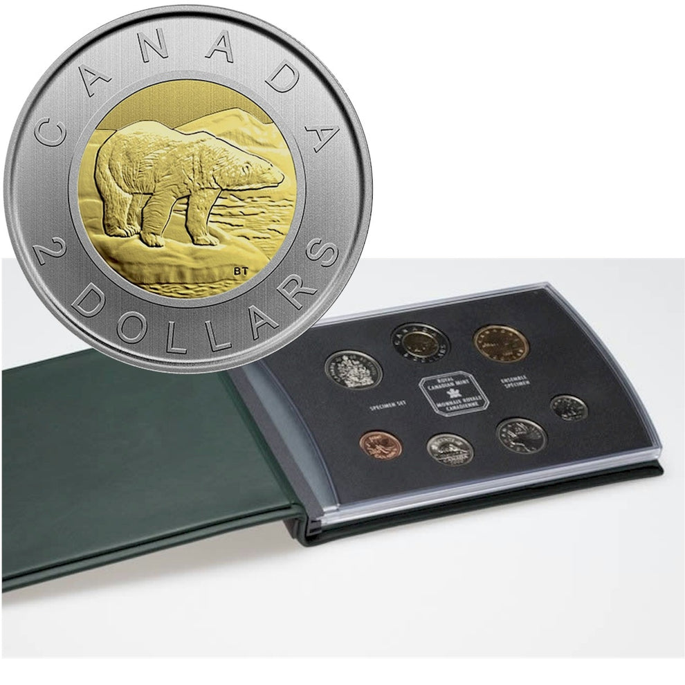 2000 Canada Polar Bear Specimen Set – Colonial Acres Coins