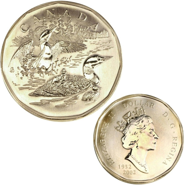 2002 Canada Specimen Set with Family of Loons Dollar – Colonial Acres Coins