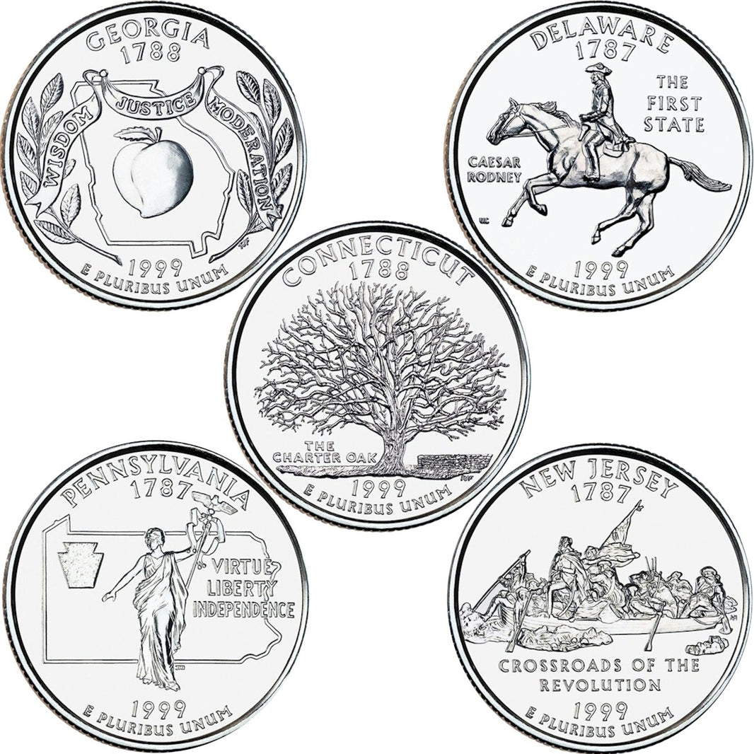 Statehood Quarters (1999-2009) - Colonial Acres Coins