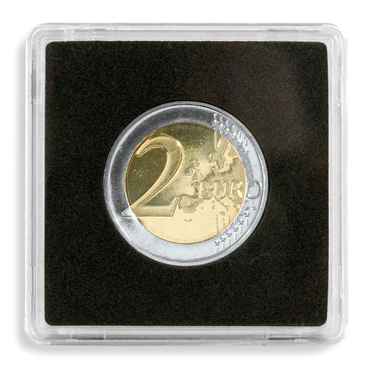 Square Plastic Coin Capsules - Colonial Acres Coins