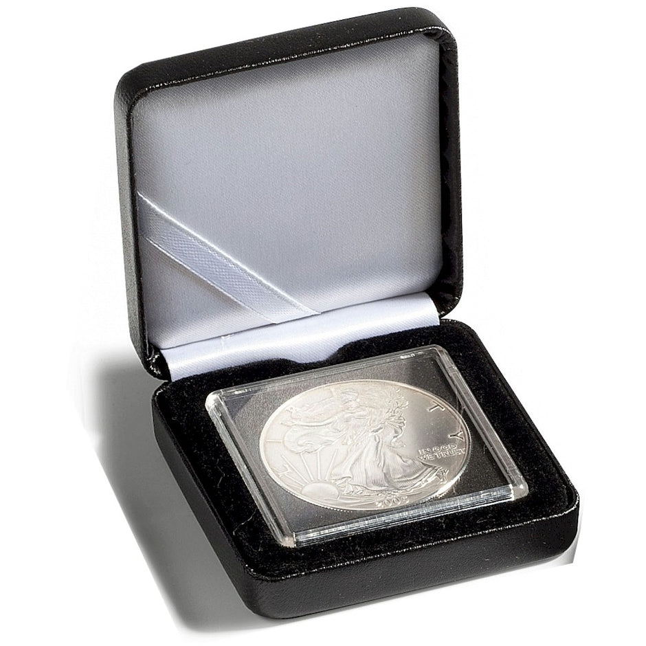 Square Plastic Coin Capsules - Colonial Acres Coins