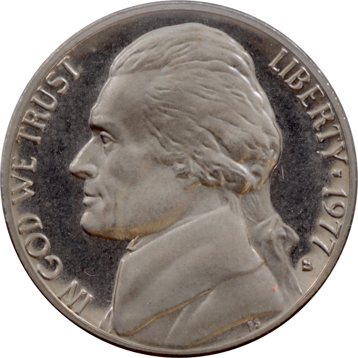 1977 S USA Nickel Proof – Colonial Acres Coins