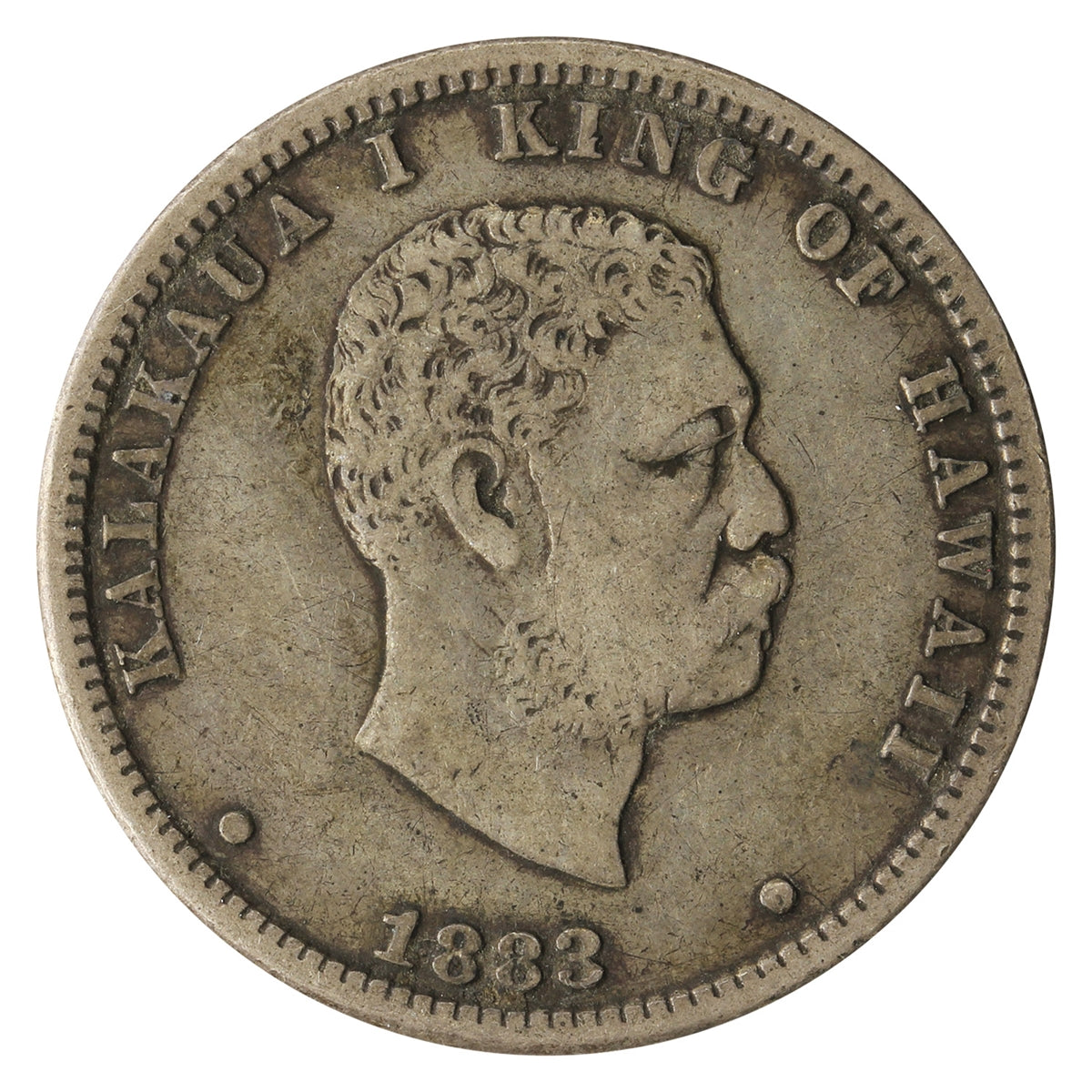 1883 Hawaii USA Quarter Very Fine (VF20) $ – Colonial Acres Coins