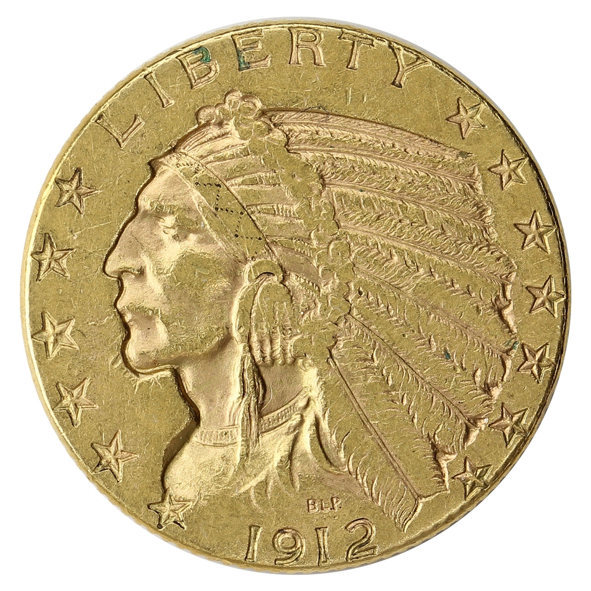 1912 USA $5 Gold Half Eagle VF-EF (VF20) $ – Colonial Acres Coins