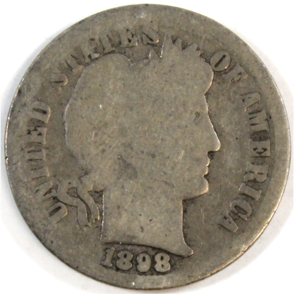 1898 O USA Dime About Good (AG3) – Colonial Acres Coins
