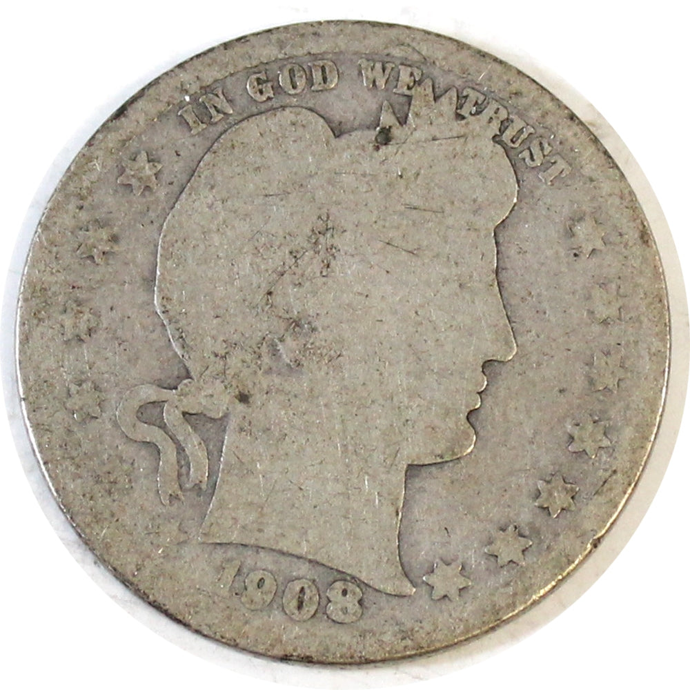1908 USA Quarter Poor – Colonial Acres Coins
