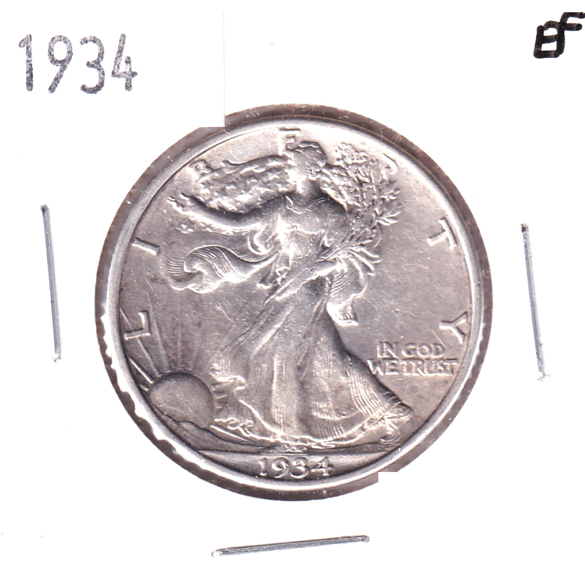 1934 USA Half Dollar Extra Fine (EF40) – Colonial Acres Coins