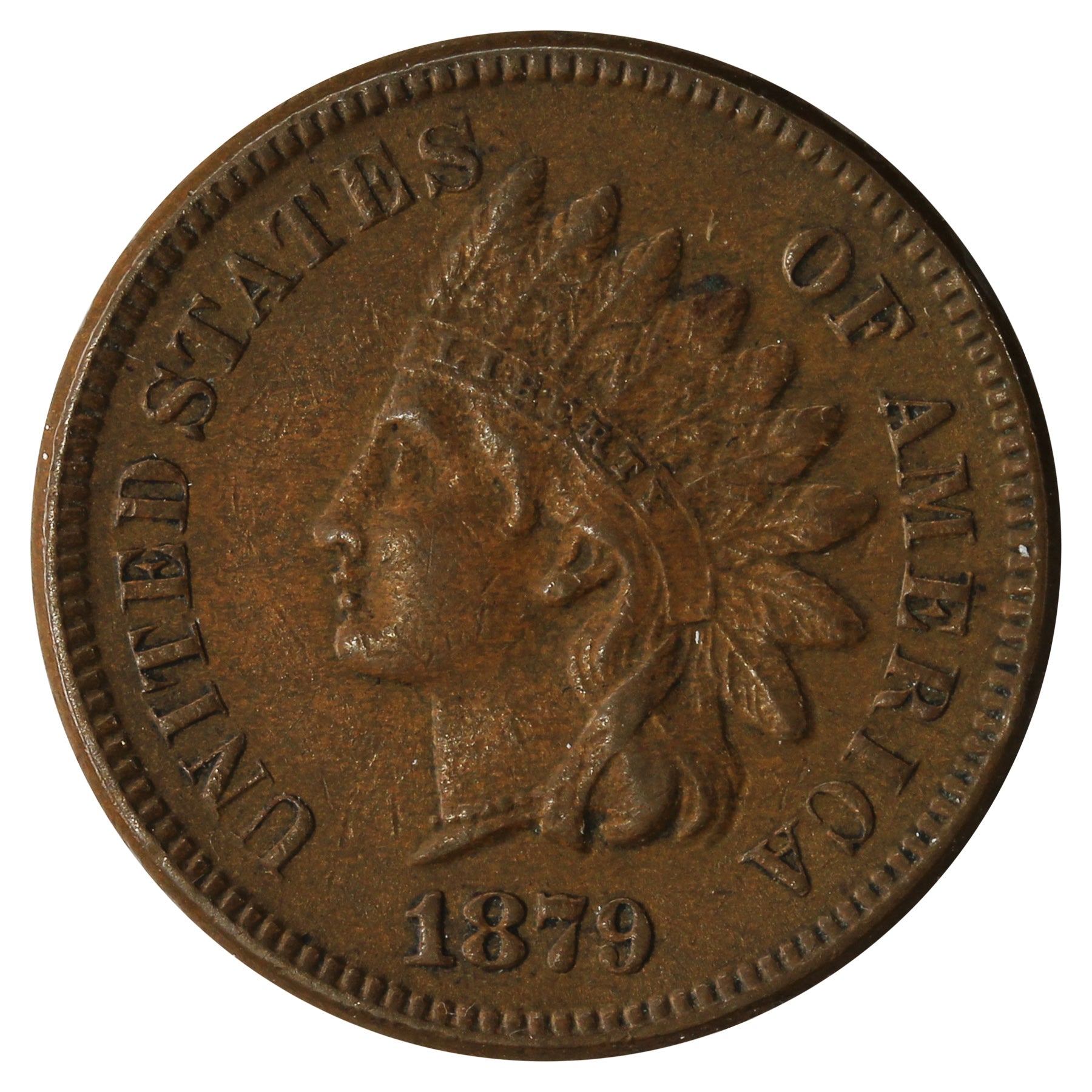 1879 USA Cent Extra Fine (EF40) $ – Colonial Acres Coins