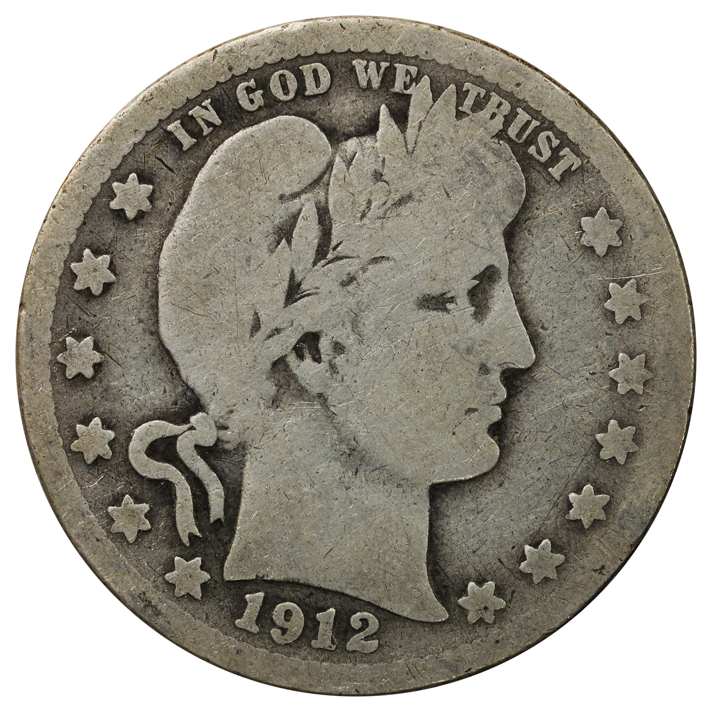 1912 S USA Quarter About Good (AG3) – Colonial Acres Coins