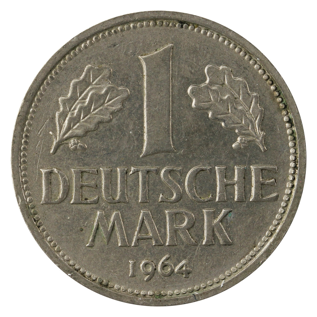 Germany 1964J Mark EF-AU (EF45) – Colonial Acres Coins