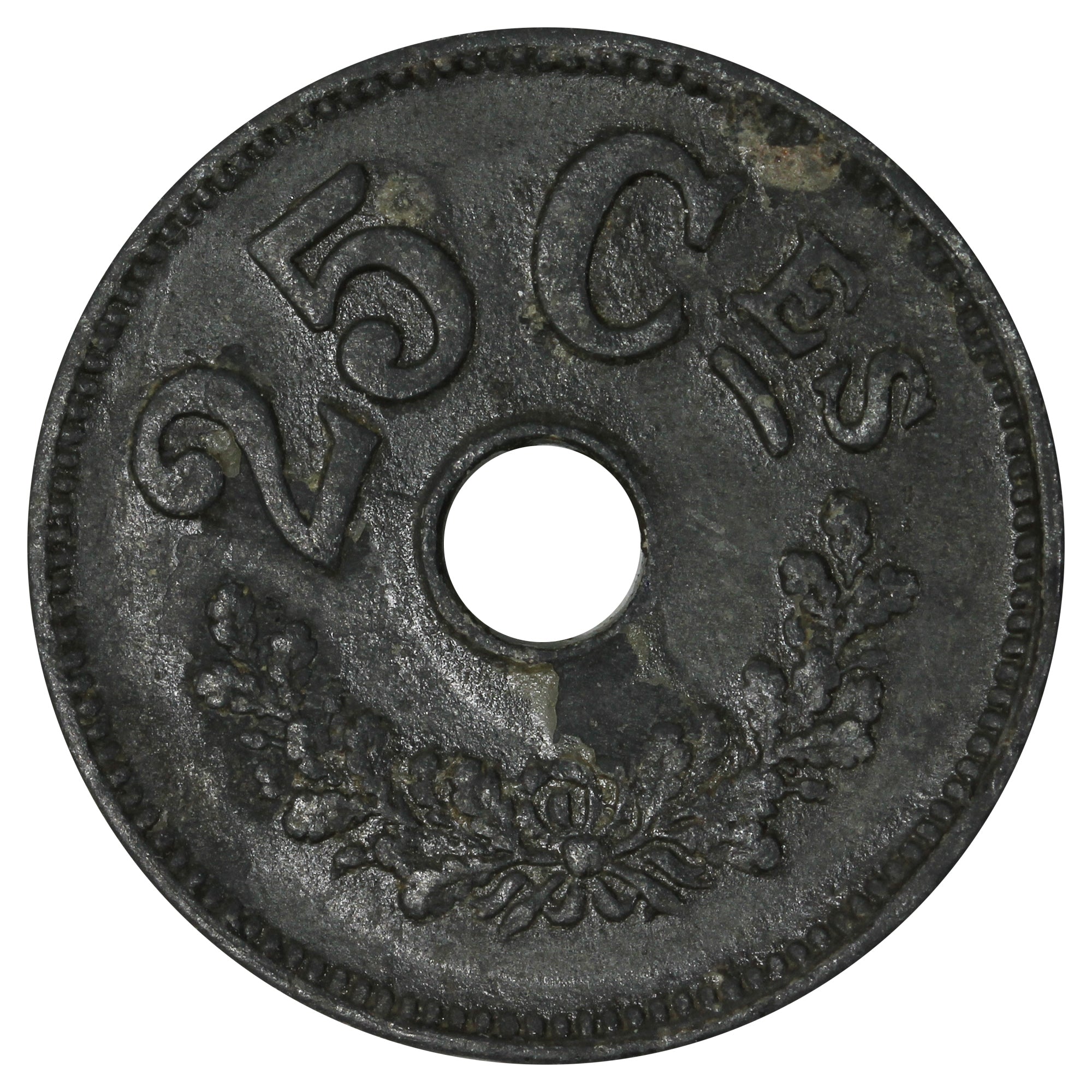 Luxembourg 1916 25 Centimes Extra Fine (EF40) – Colonial Acres Coins