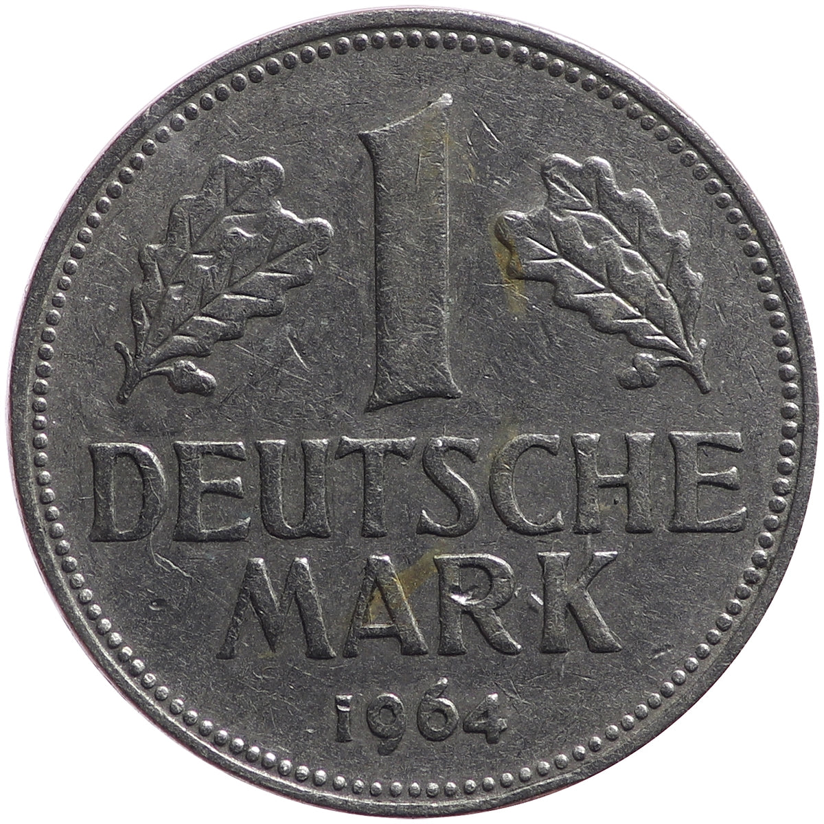 Germany 1964D Mark Extra Fine (EF40) – Colonial Acres Coins