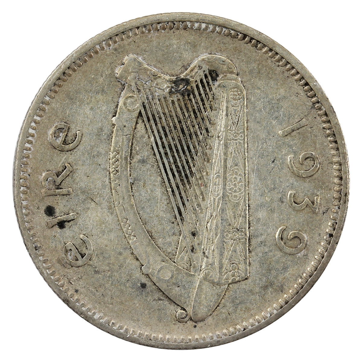 Ireland 1939 Shilling Very Fine (VF-20) at Colonial Acres Coins