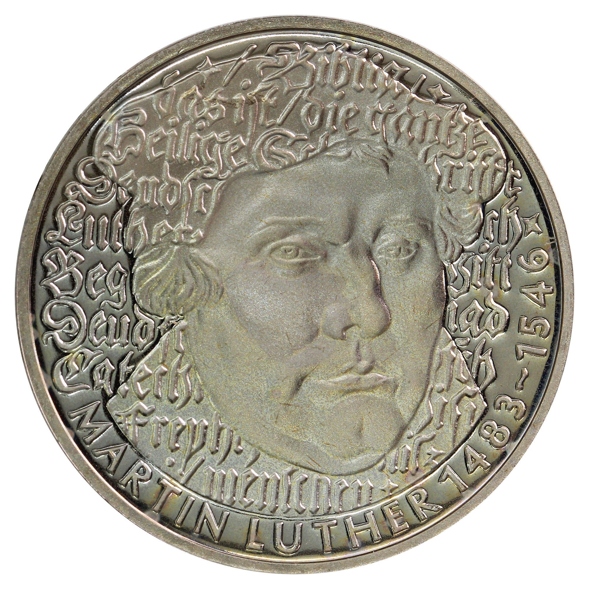German Federal Republic 1983G Martin Luther 5 Marks Proof – Colonial ...