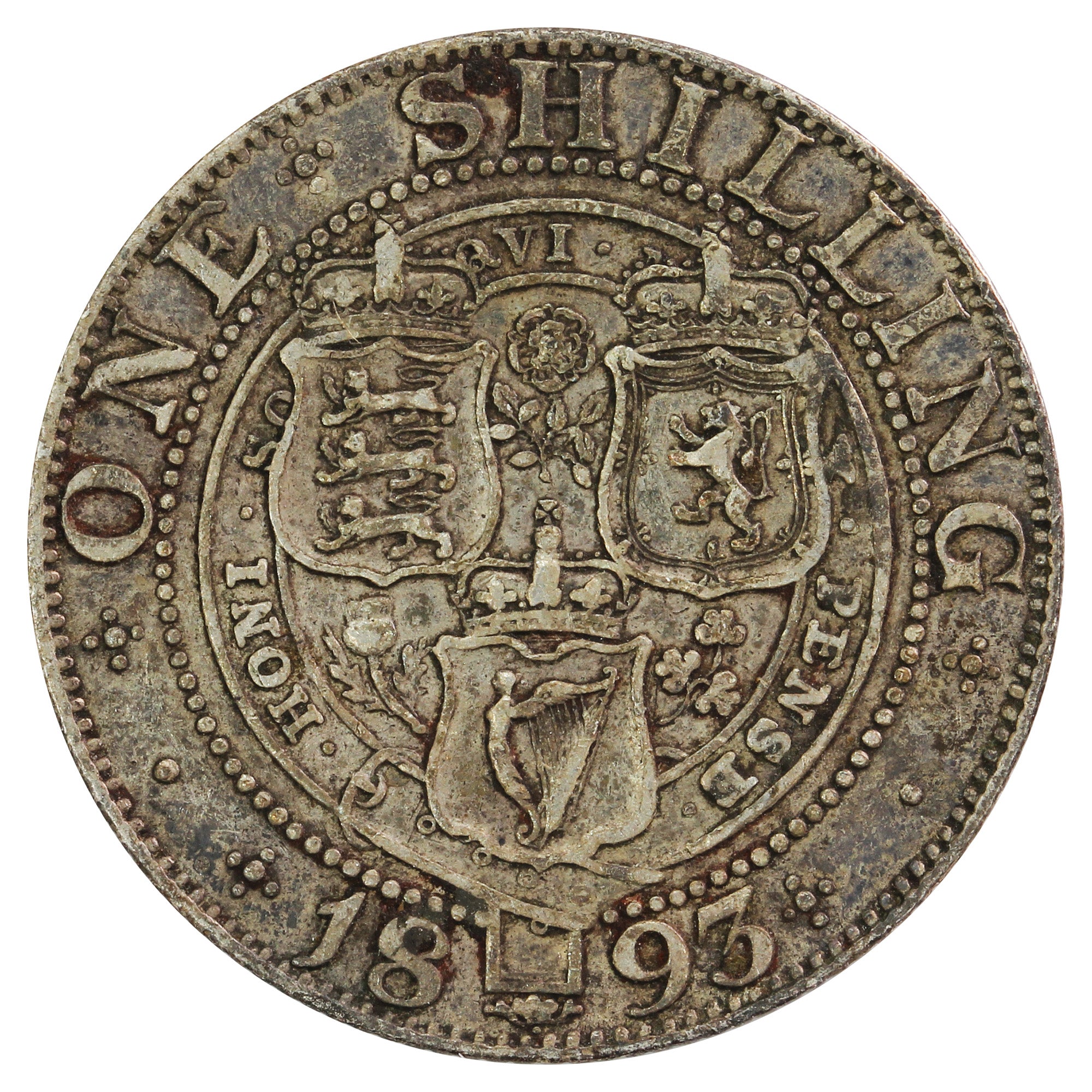 Great Britain 1893 Shilling Very Fine (VF20) – Colonial Acres Coins