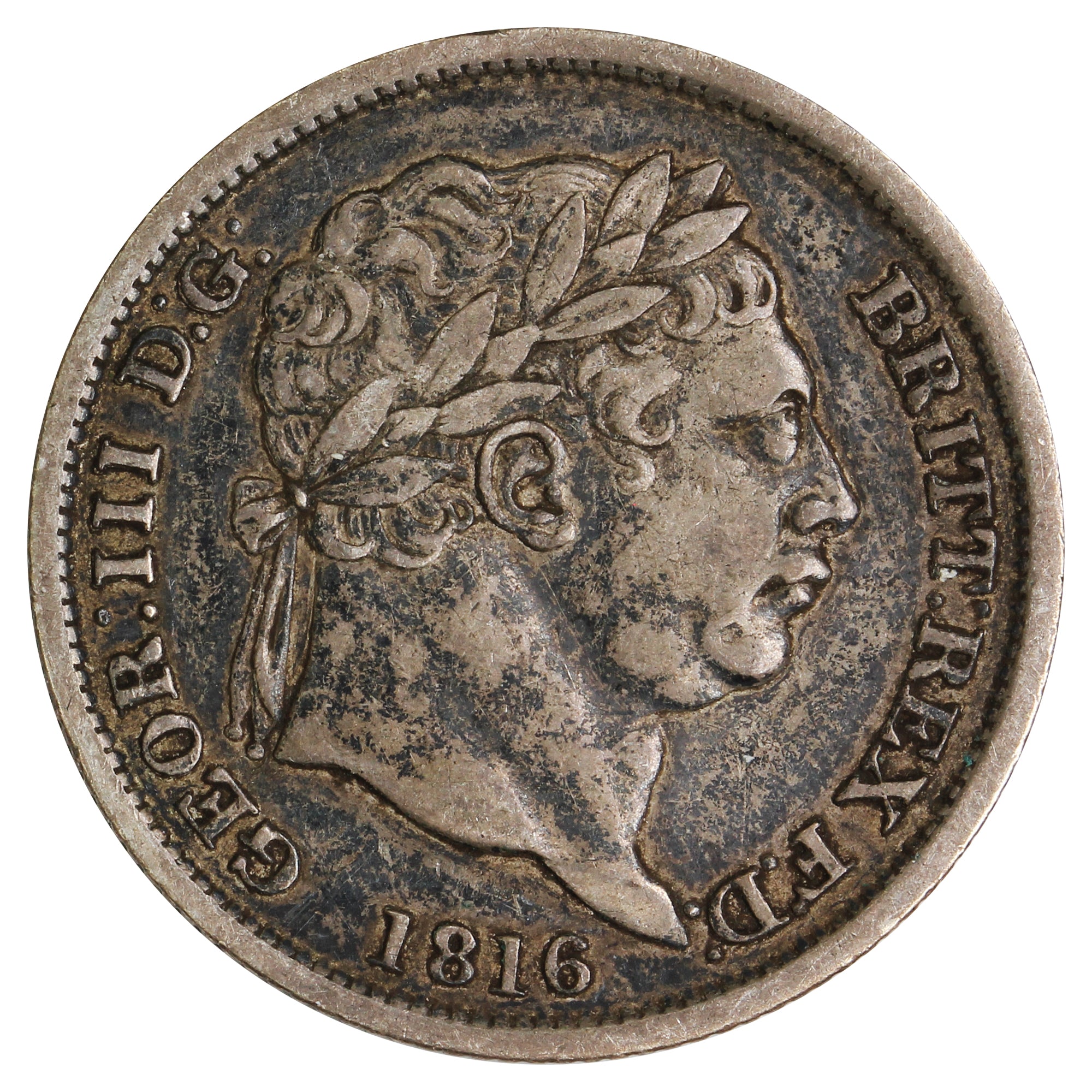 Great Britain 1816 George III Shilling VF-EF (VF30) $ – Colonial Acres ...