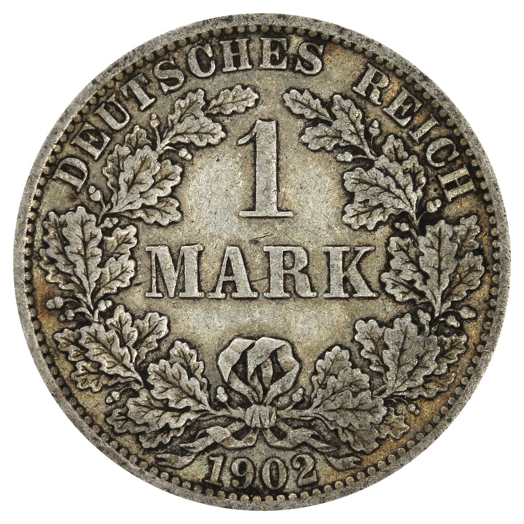 German Empire 1902A Mark Very Fine (VF20) – Colonial Acres Coins