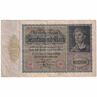 Germany 1922 10,000 Mark Note, Eagle VF – Colonial Acres Coins