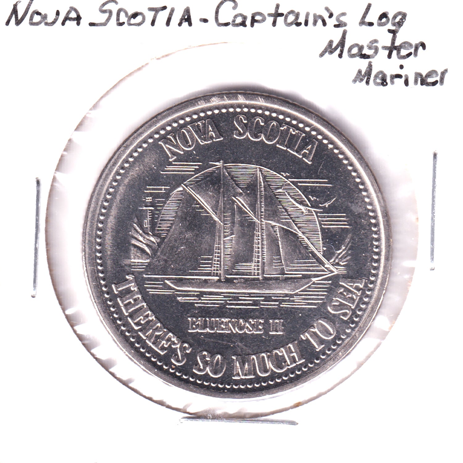 Nova Scotia-Captain's Log Master Mariner Token – Colonial Acres Coins