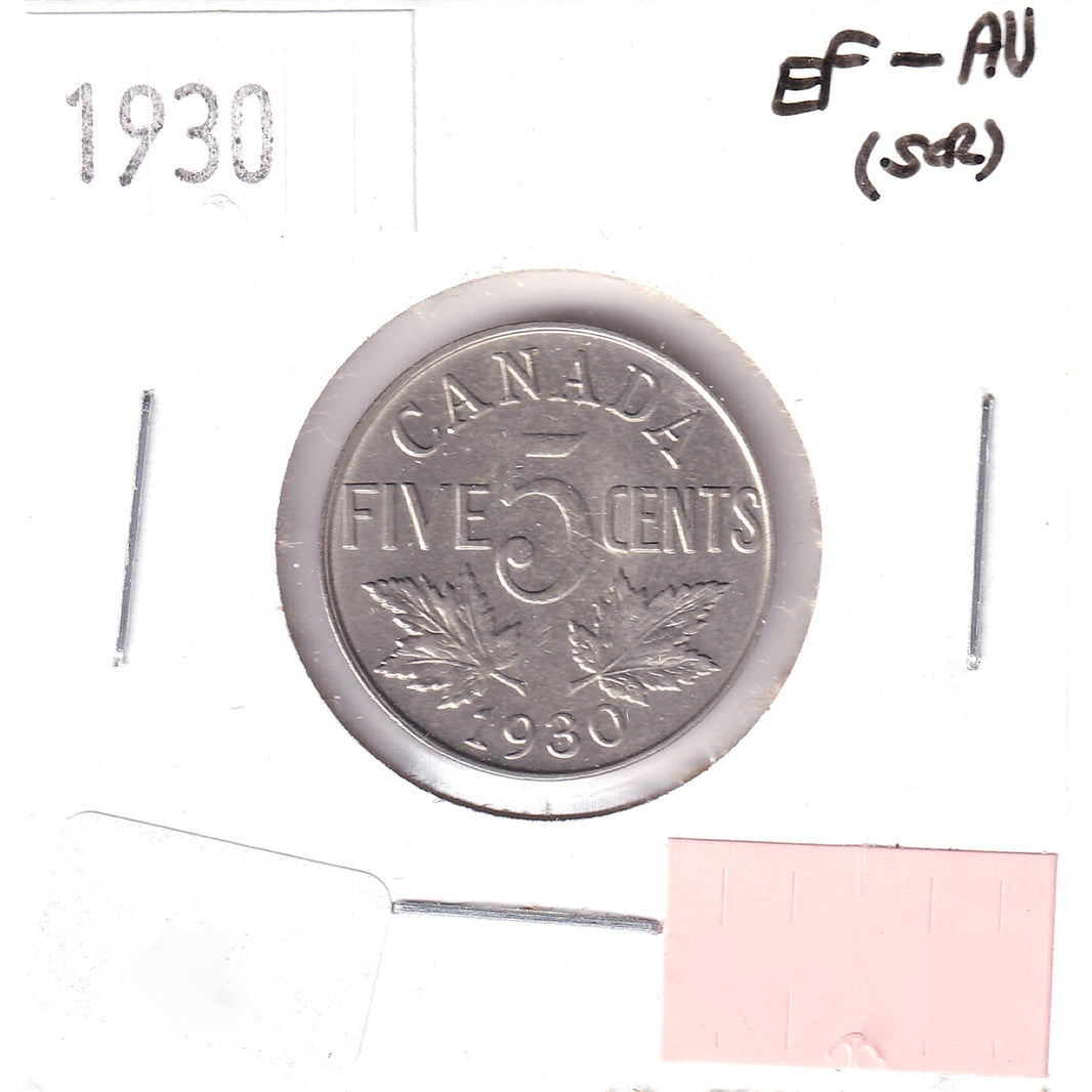 5 Cents 1930-1939 | Colonial Acres Coins