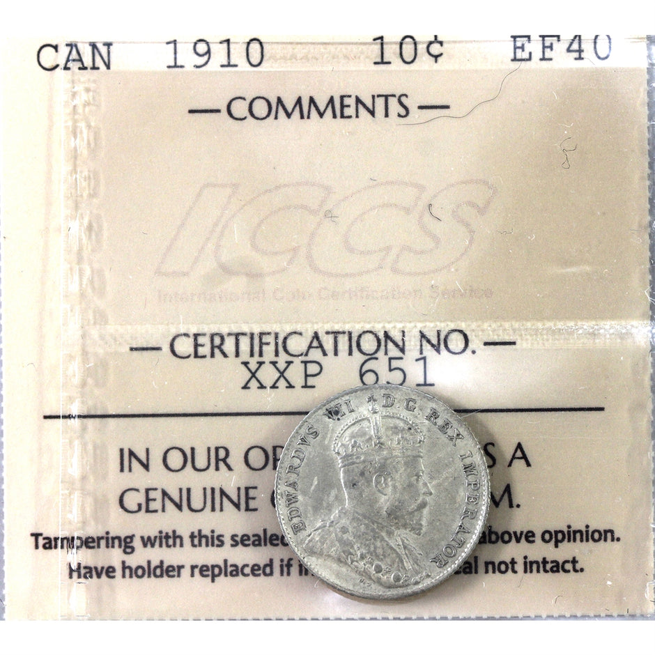 10 Cents 1910-1919 | Colonial Acres Coins