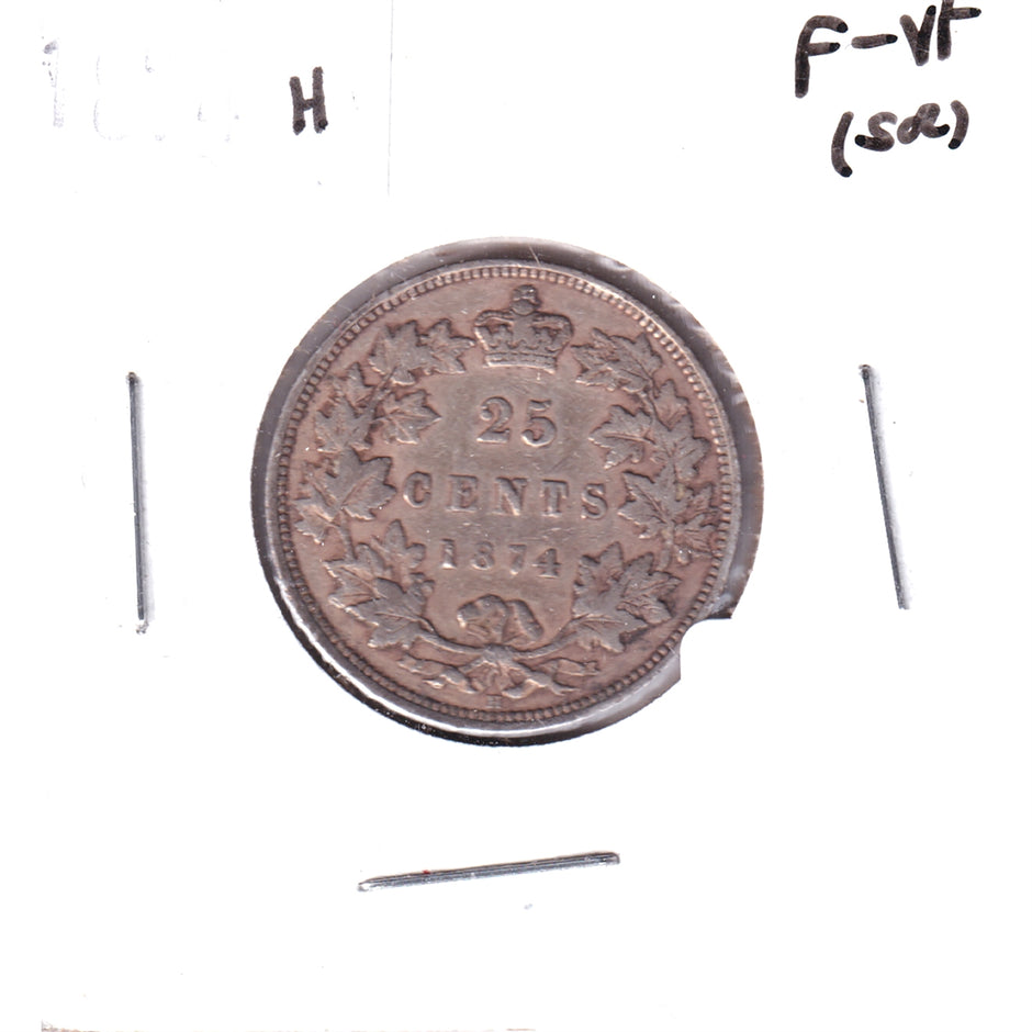 25 Cents 1858-1899 | Colonial Acres Coins